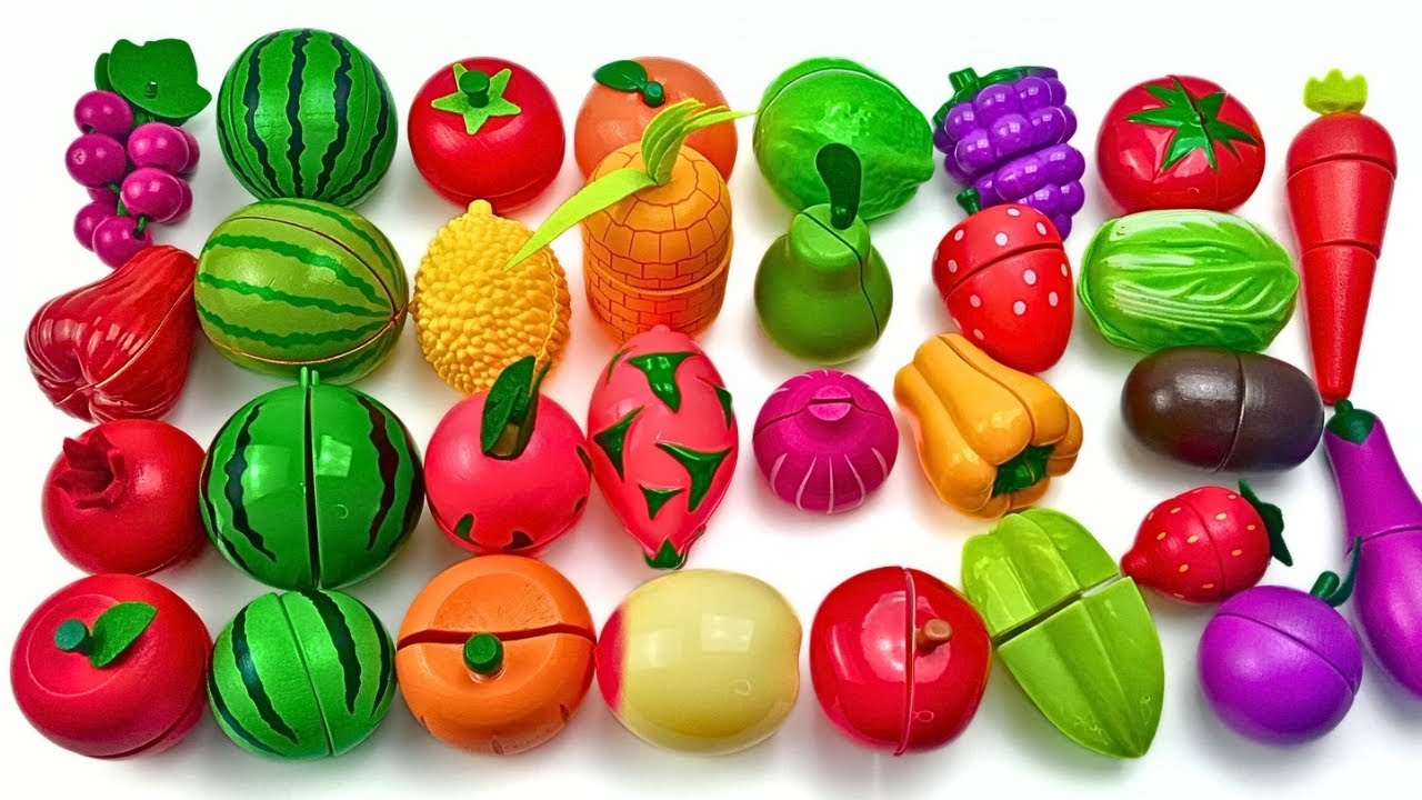 Oddly Satisfying Video | How to Cutting CARROT WATERMELON | Wooden ...