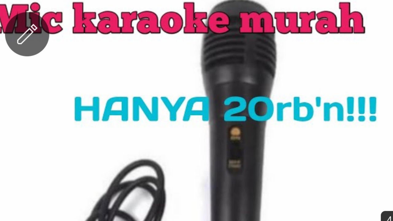 unboxing mic karaoke murah_HD - YouTube