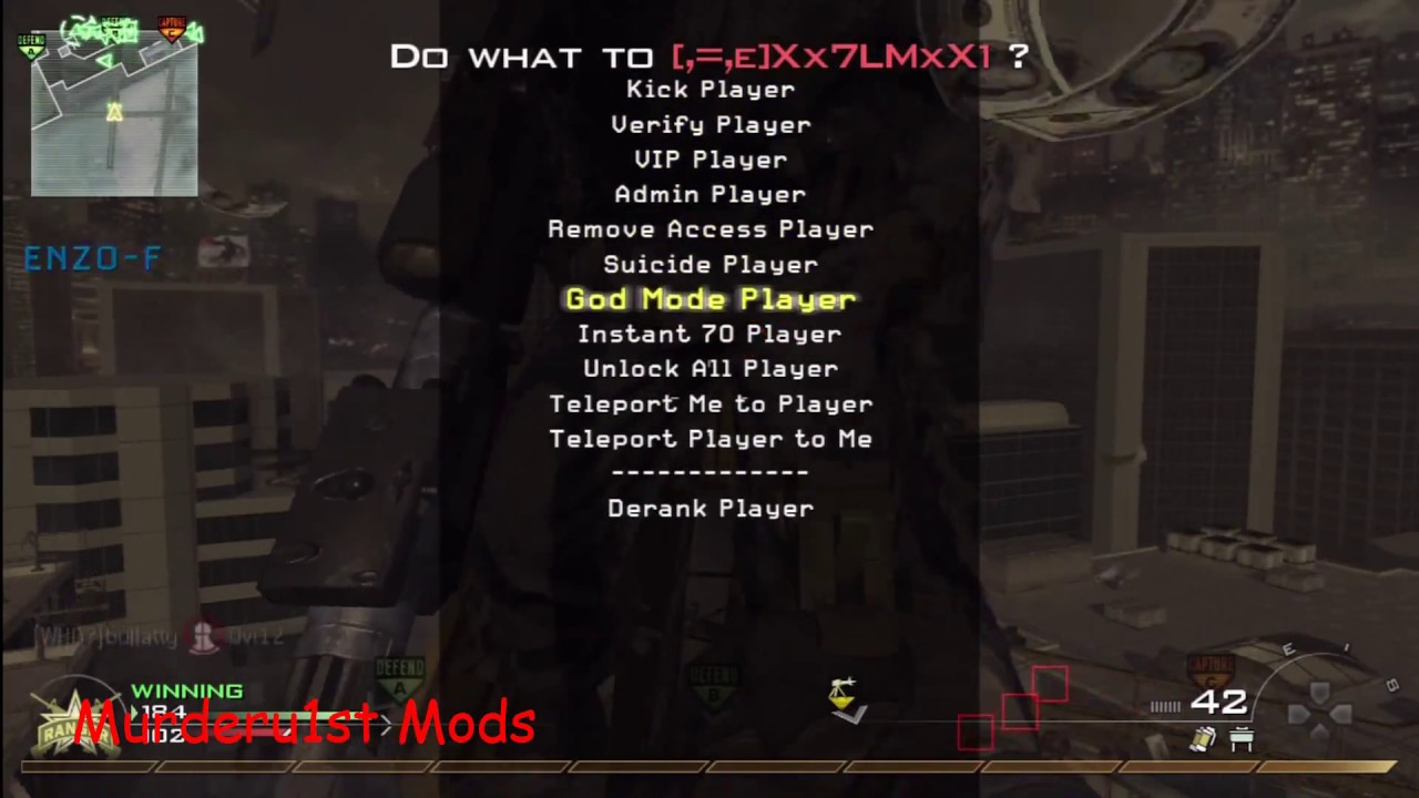 Ps3 Mw2 Challenge Lobby Mods Hacks etc. - YouTube