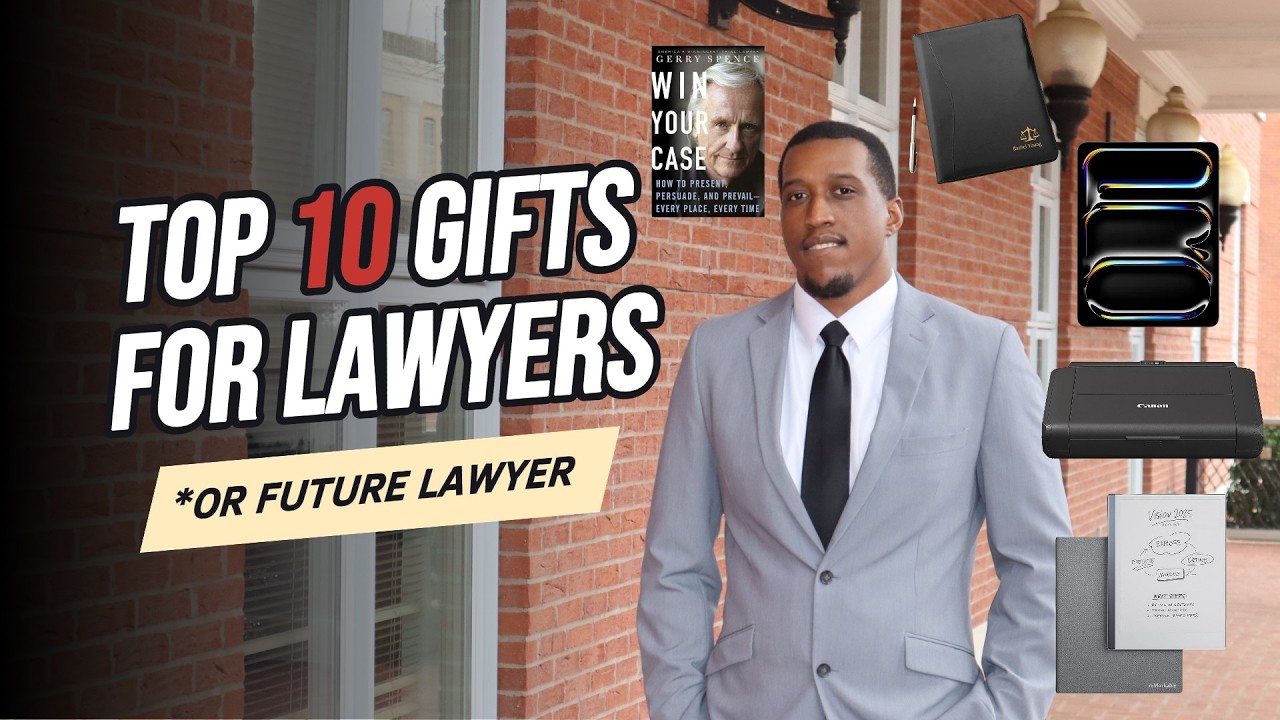 Top 10 Gift Ideals For Lawyers And Law Students - YouTube