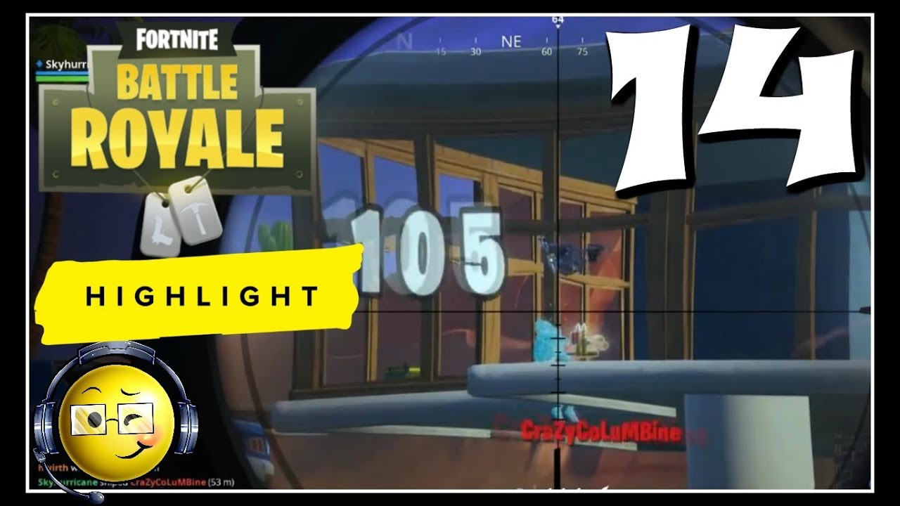 Fortnite Highlight 14: Four Instant Kills & Elimination Montage! - YouTube