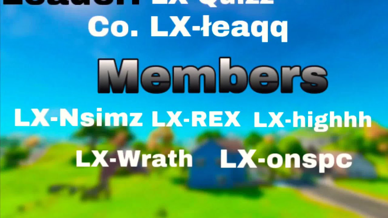All members of the new clan - YouTube