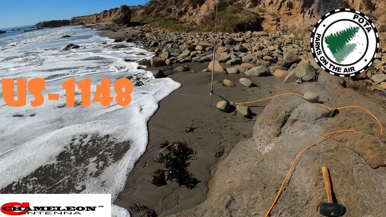DON'T TRY THIS AT HOME! Saltwater HF Antenna w/ a Chameleon CHA SS25 in ...