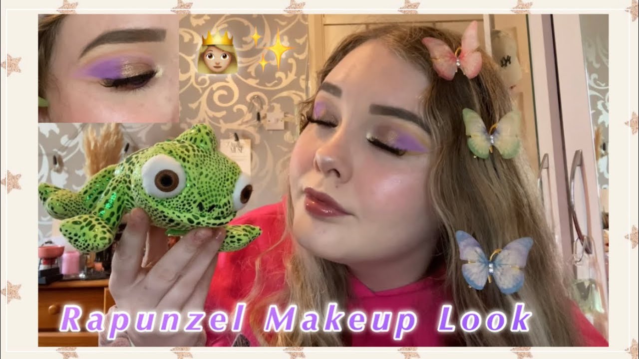 Rapunzel Makeup Look | tangled 2024 - YouTube