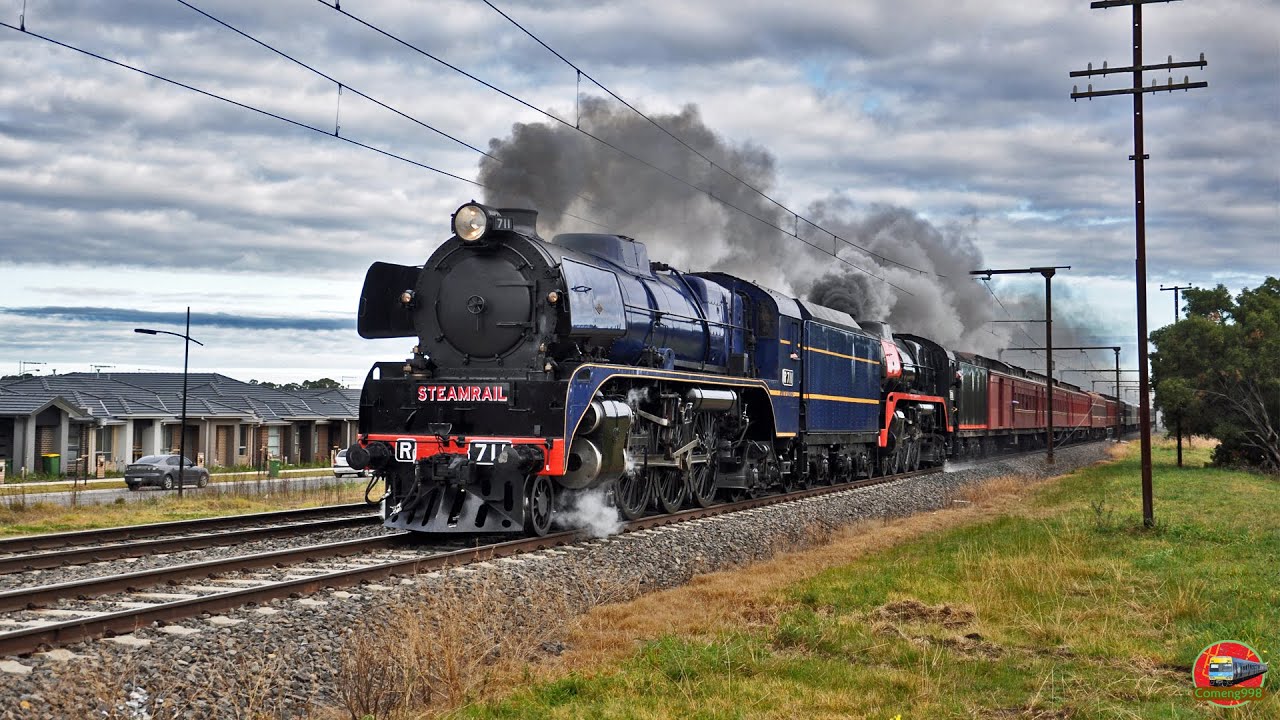 Steamrail - Snow Train 2015 | R711 & R761 - YouTube