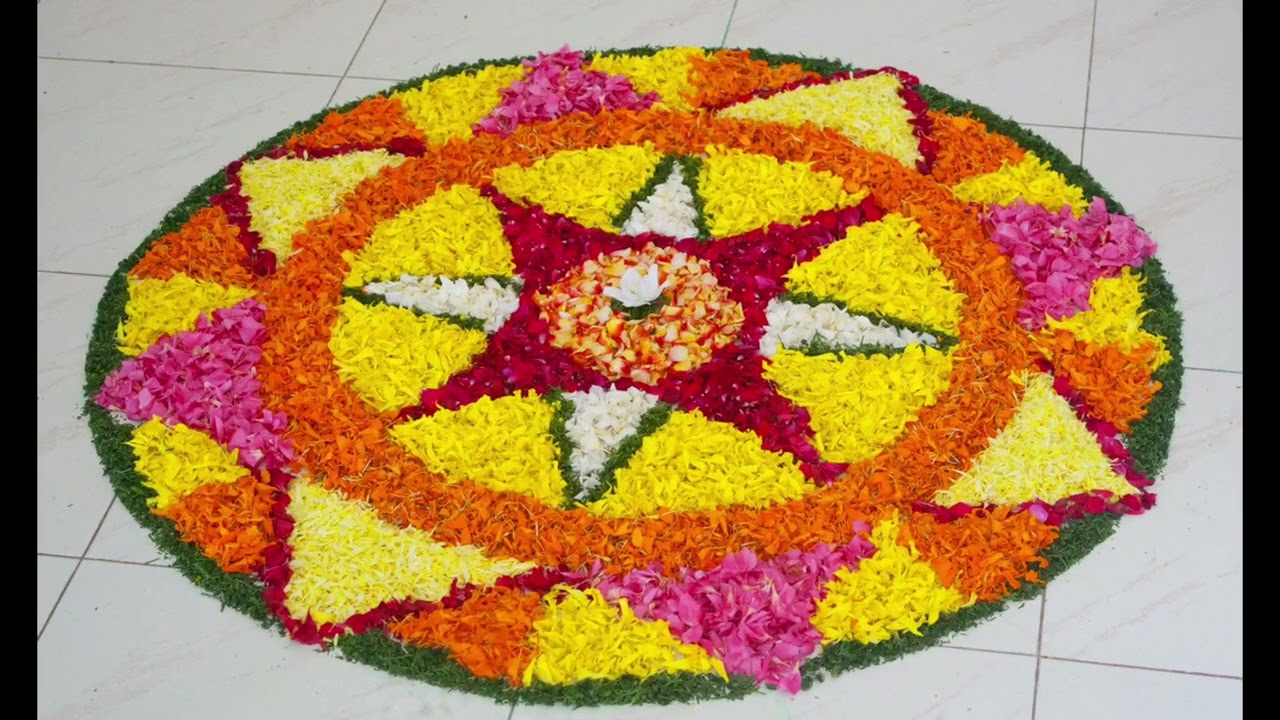 Pookalam Designs 2022 || Onam Pookalam Designs - YouTube