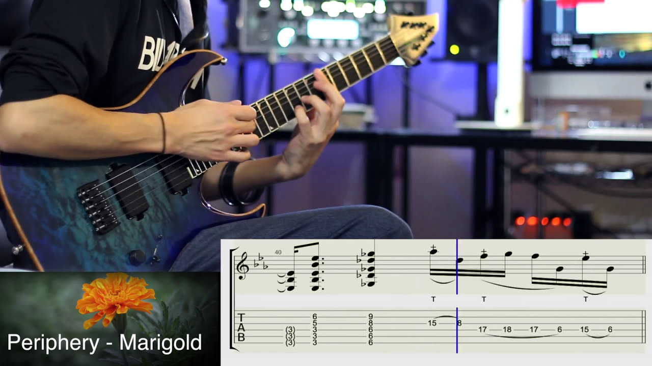Periphery - Marigold Guitar Cover TAB - YouTube