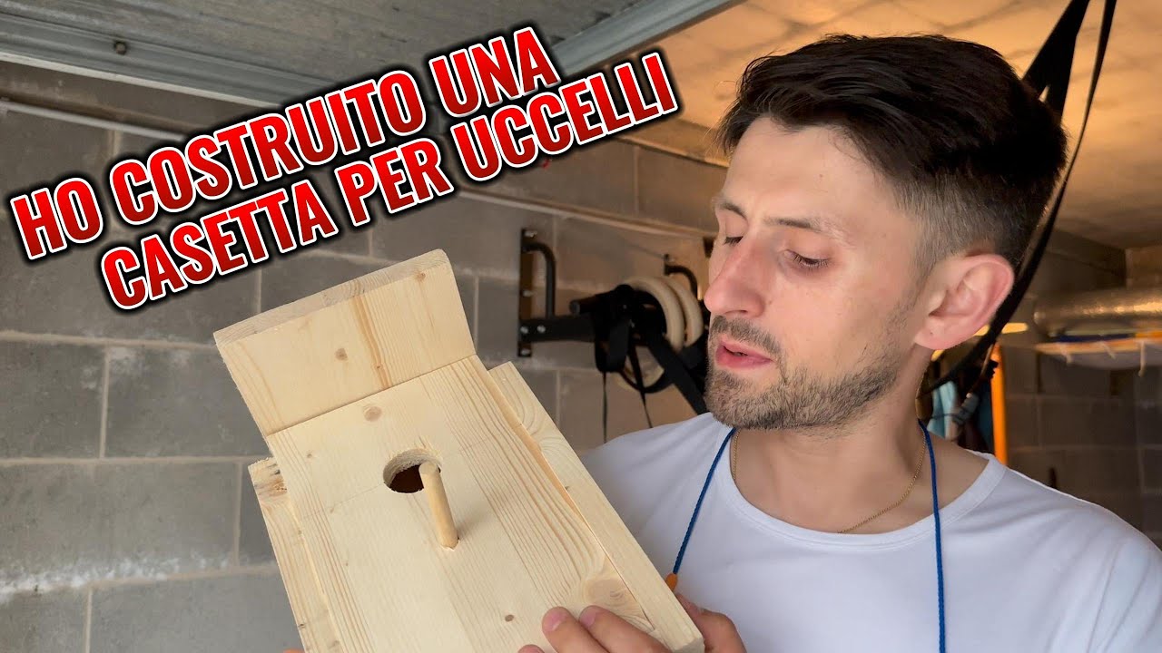 Ho COSTRUITO una CASETTA per UCCELLI - YouTube