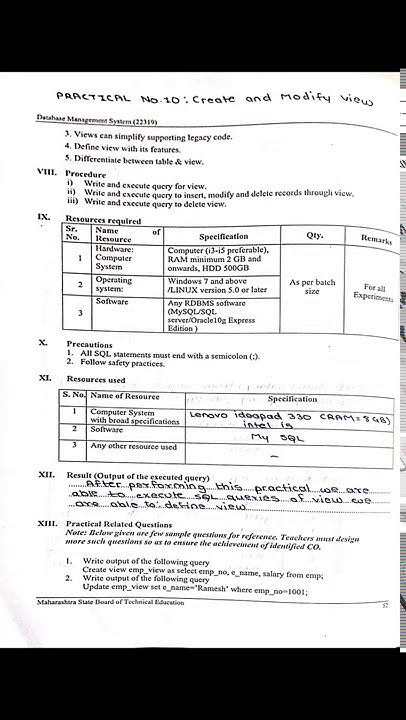 Database Management System (22319) - 10th practical solution[ Ms Access code] - YouTube