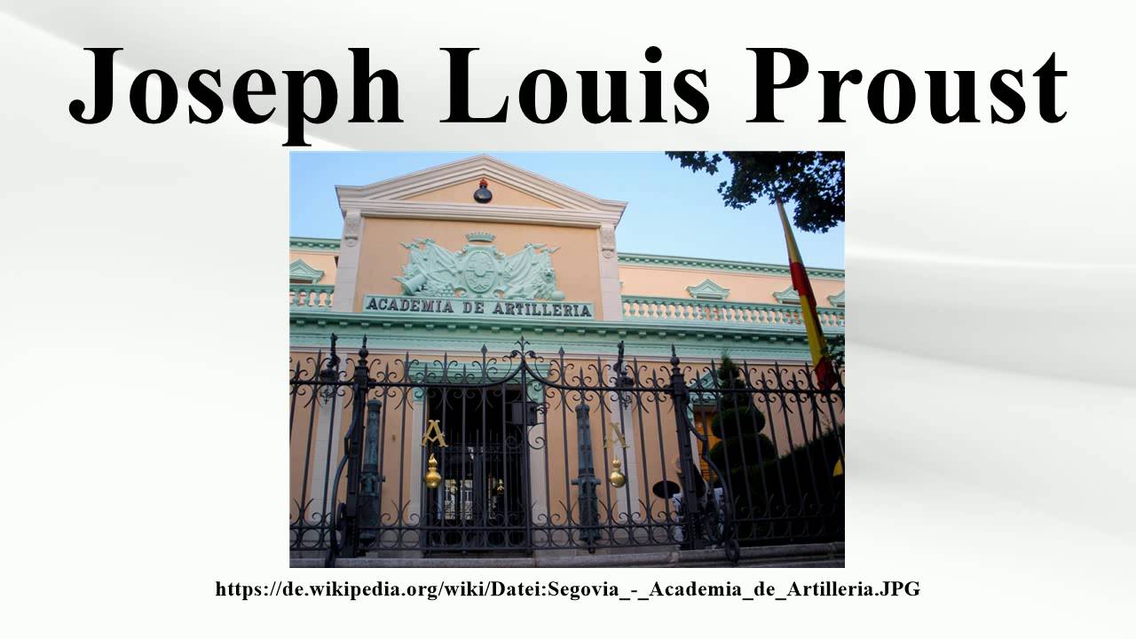 Joseph Louis Proust - YouTube