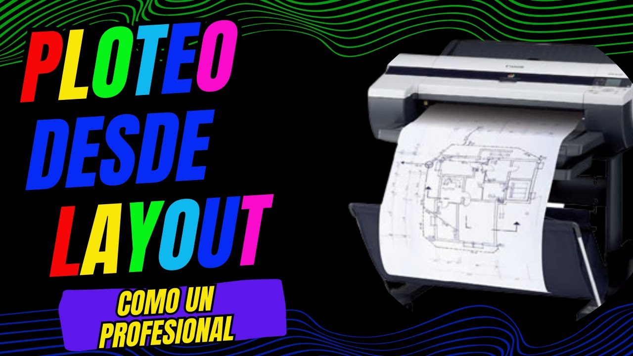 ¿Cómo Plotear desde LAYOUT en AutoCAD como experto - YouTube