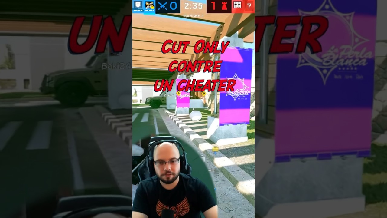 Cut Only contre un cheater #R6S #RainbowSixSiege #Rainbow6Siege # ...
