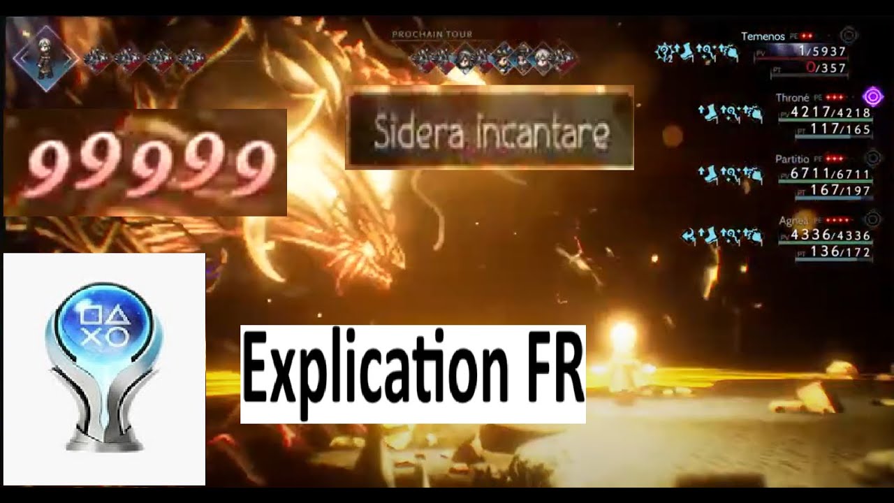 Boss de Fin GALDERA PLATINE Octopath Traveler 2 Fr Explication - YouTube