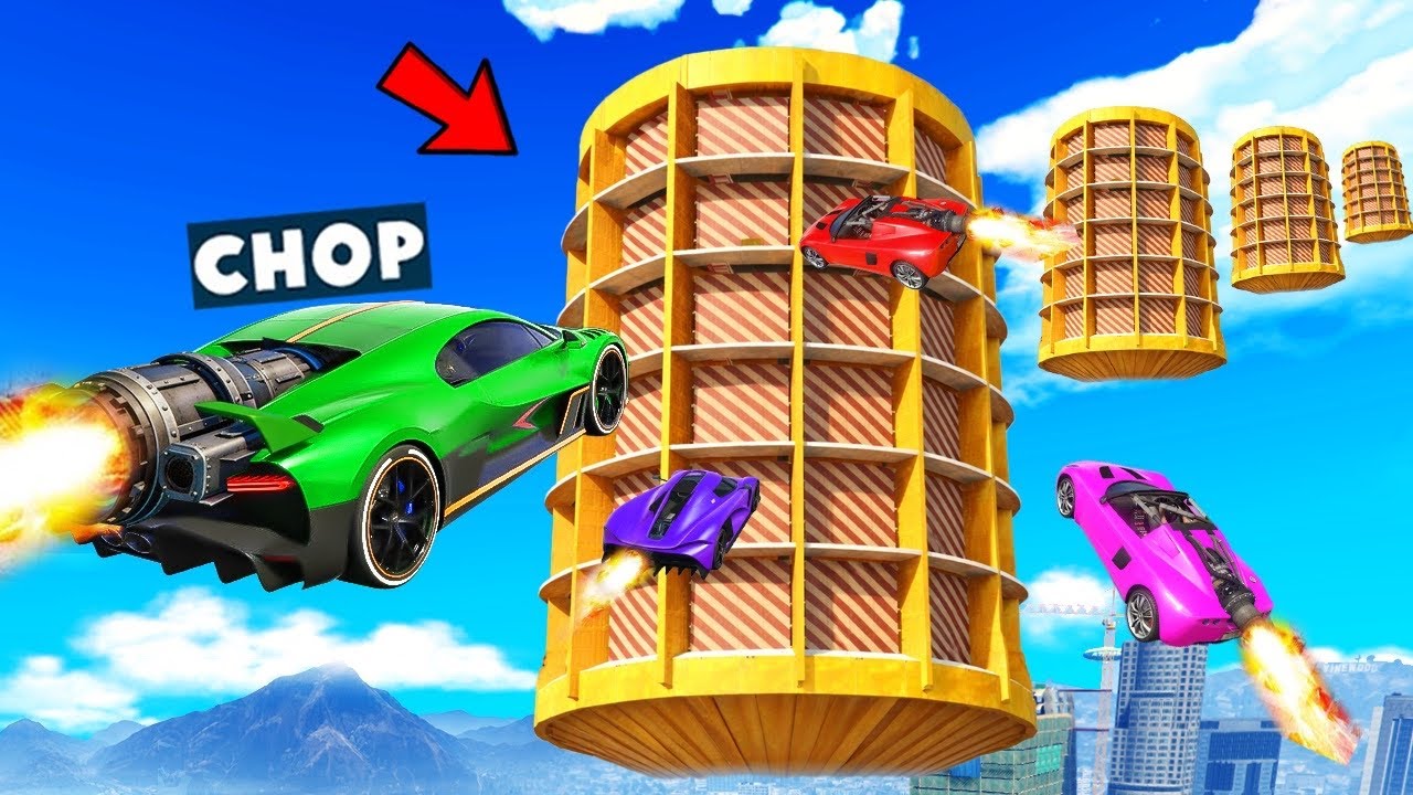 GTA 5 CHOP AND FROSTY ENTER THE CYLINDER MYSTERY BOX - YouTube