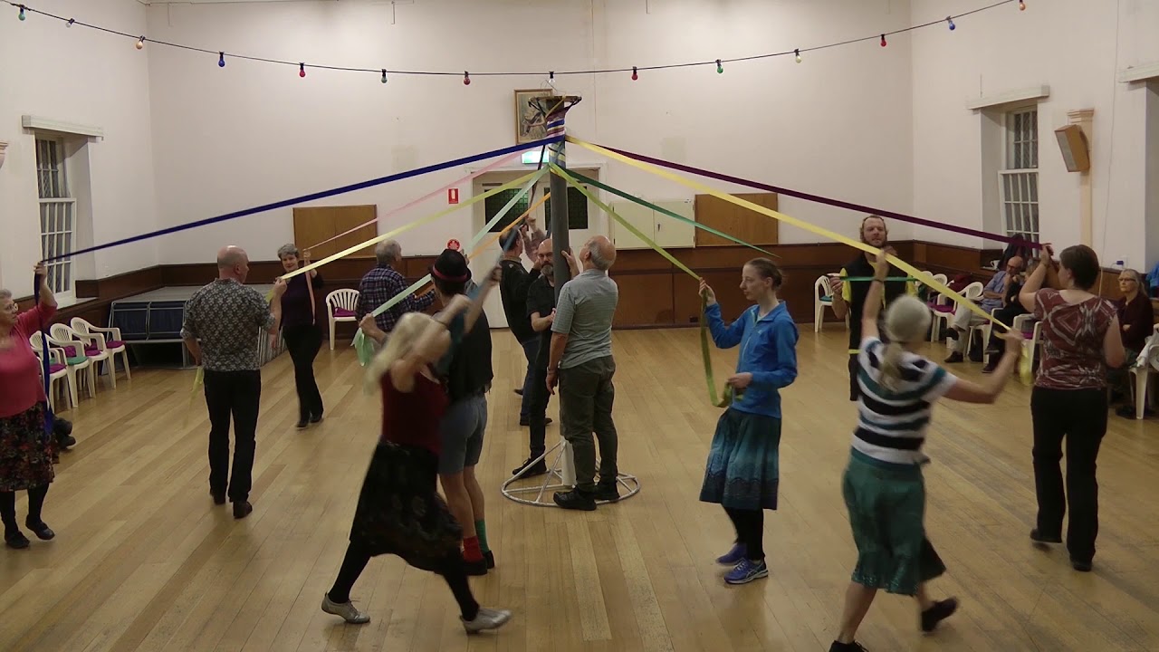 Maypole Dancing, Hobart Tasmania. Session 1 - YouTube