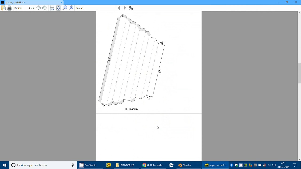 Paper Model - YouTube