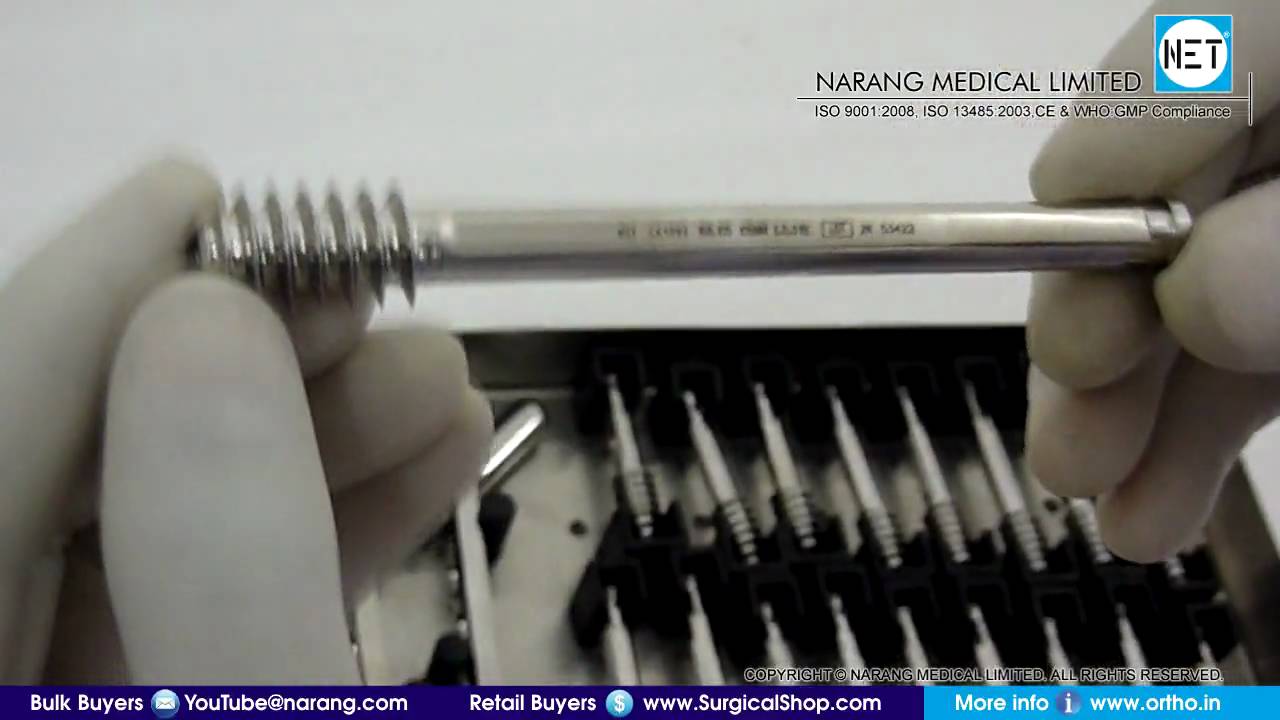 DHS/DCS Plates Implants Set. Item Code: AS111 - YouTube