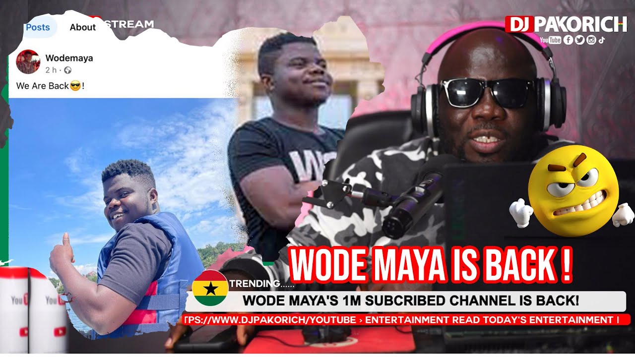 WODE MAYA'S 1M SUBCRIBED CHANNEL IS BACK! - YouTube