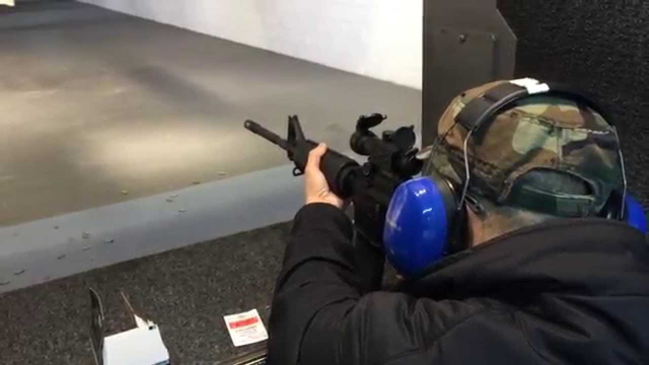 At the American shooting range in Vegas - YouTube