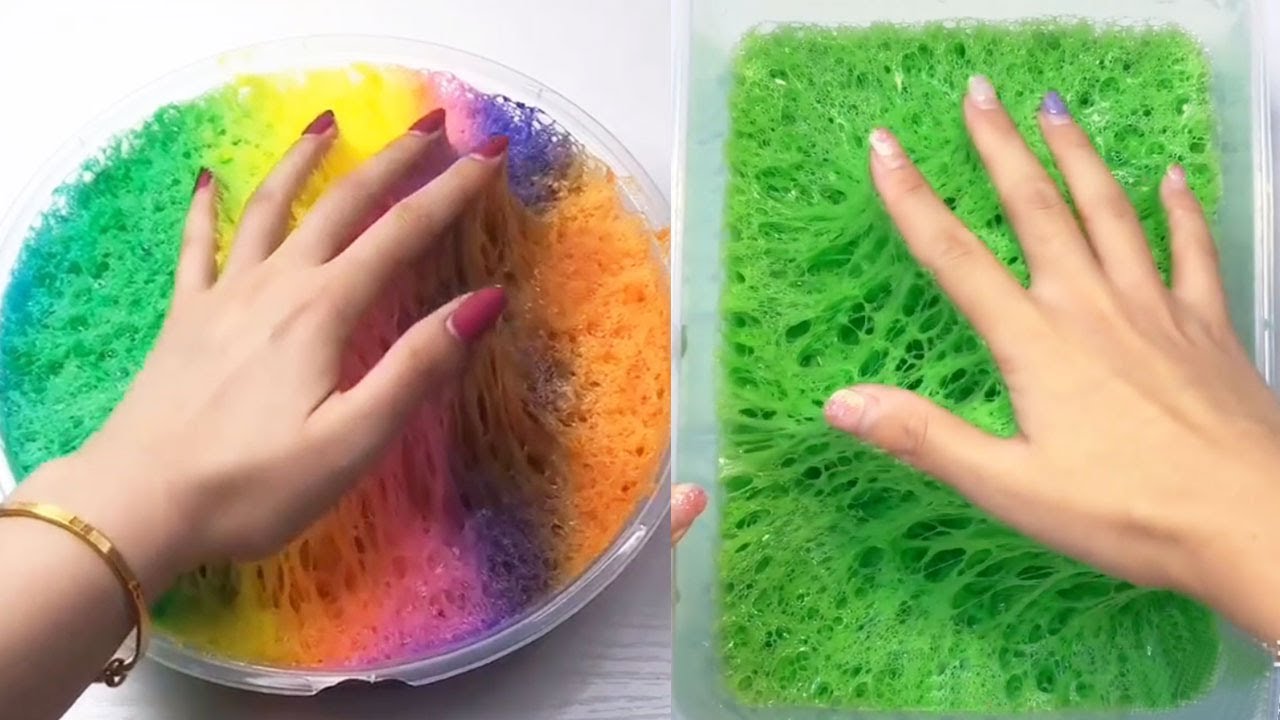 1 Hour Slime ASMR ! Most Satisfying Relaxing Sounds Videos P10! - YouTube