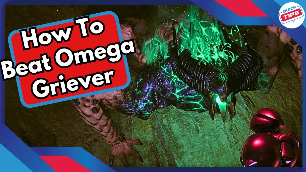 How To Beat Omega Griever in Metroid Prime 4 - YouTube