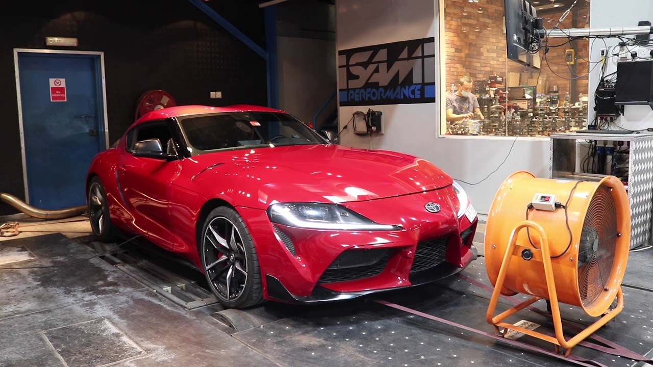 A90 supra pure 800 turbo on pump gas - YouTube