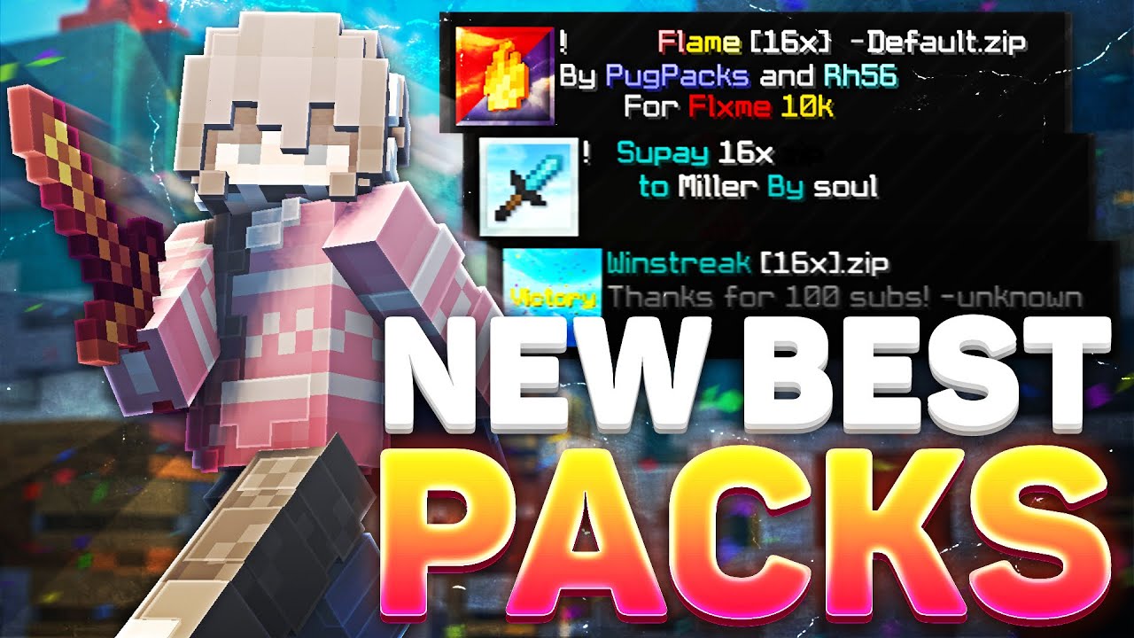 The 3 New BEST 16x Bedwars Texture Packs (1.8.9) | FPS Boost - YouTube
