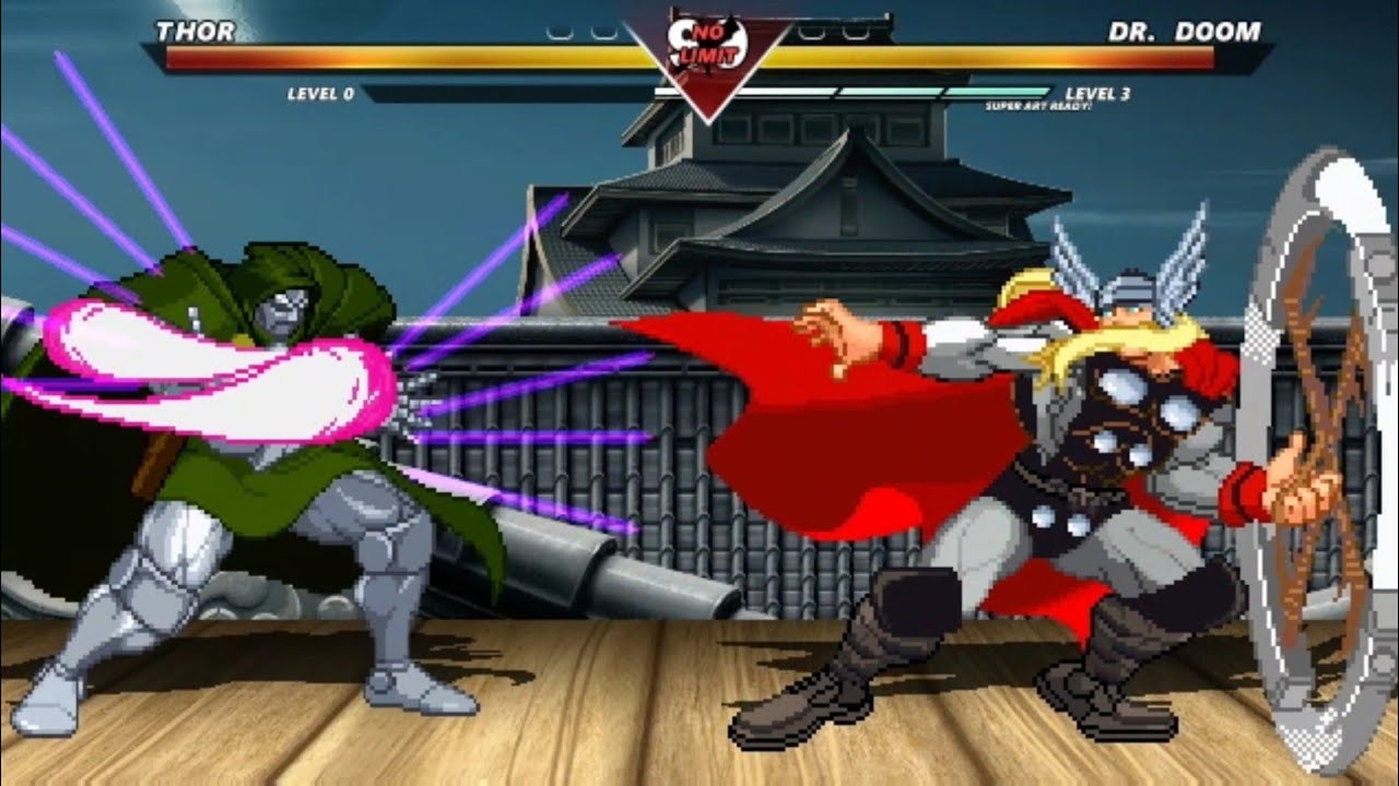 THOR vs DR. DOOM - VERY INCREDIBLY EXCITING FIGHT ! - YouTube