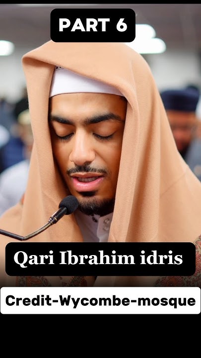 Surah Furqan (part 6)- Qari Ibrahim idris - YouTube