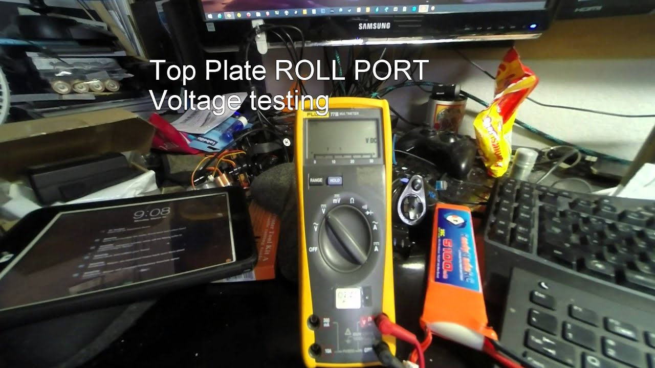TBS disco PITCH and ROLL Top Plate port testing - YouTube