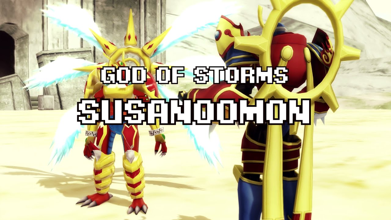 Digimon MMD Amethyst Guild: Susanoomon Everywhere - YouTube