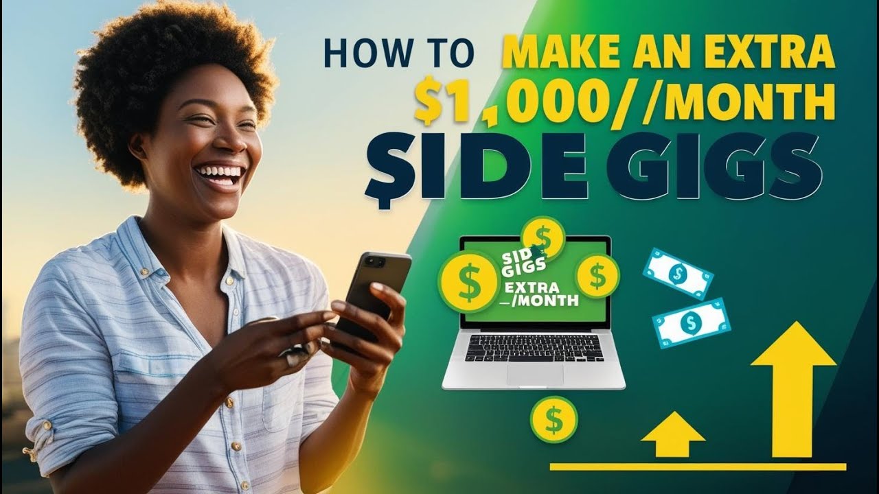 How to Make an Extra $1,000 Month with These Side Gigs - YouTube