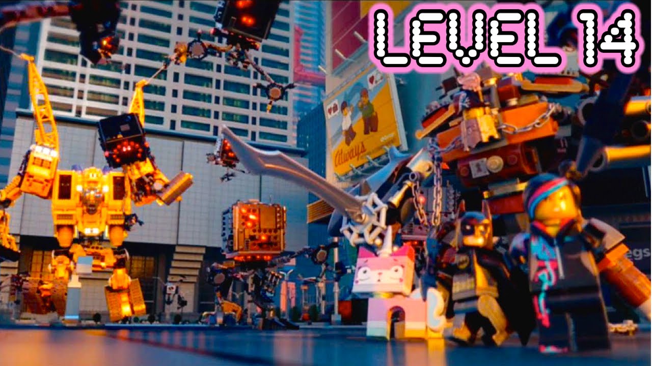 The Lego Movie Video Game - Level 14: Bricksburg Under Attack - YouTube