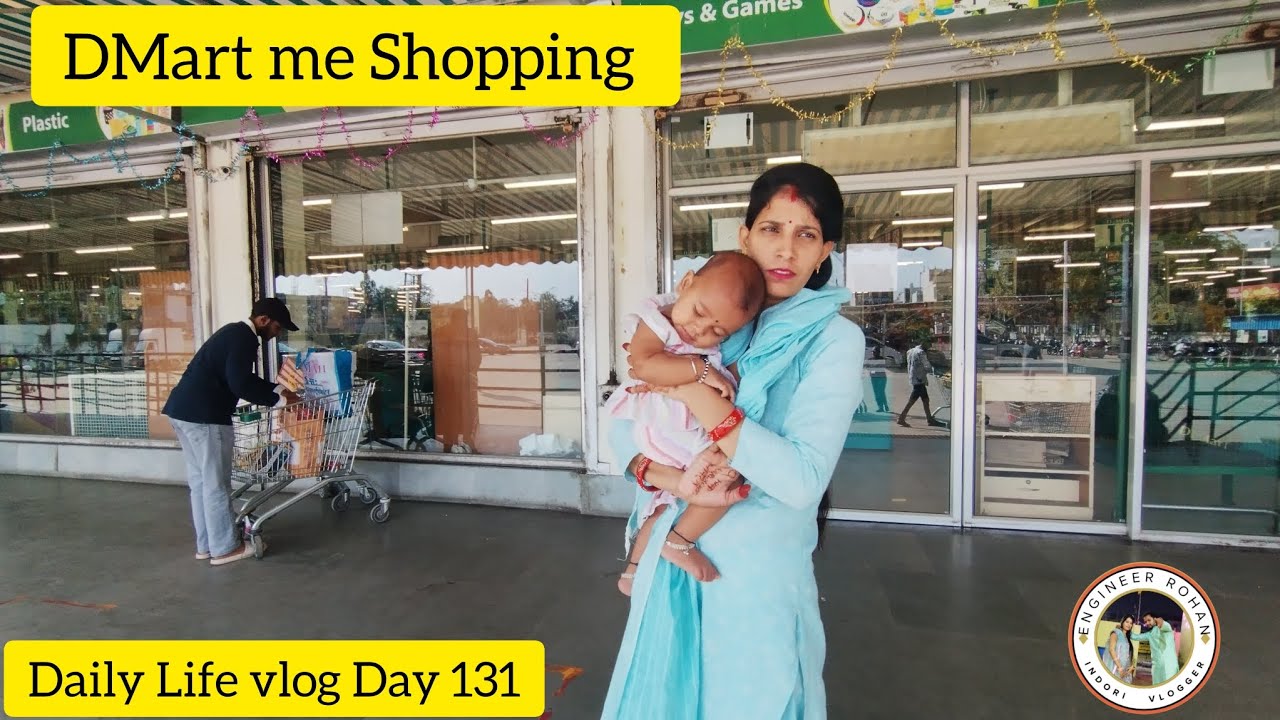 D Mart में धमाकेदार शॉपिंग | Daily Life Vlog Day 131 | #Indore - YouTube