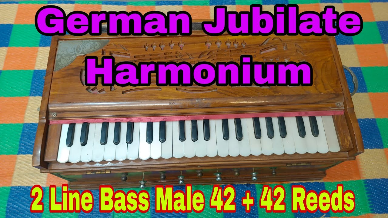 German Jubilate Harmonium । For Sale (9527787145)। 2 Line Bass Male 42 ...