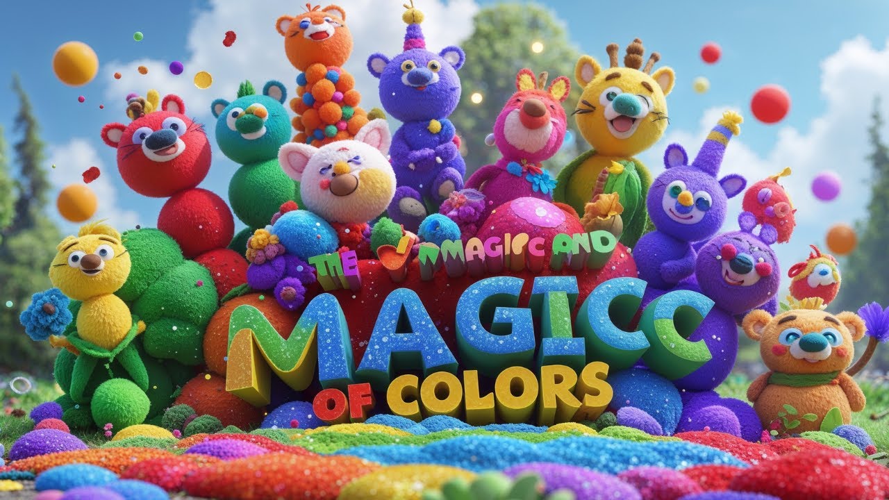 Magic of Colors | Fun Learning Song for Kids | Rhyme Song | Colorful ...