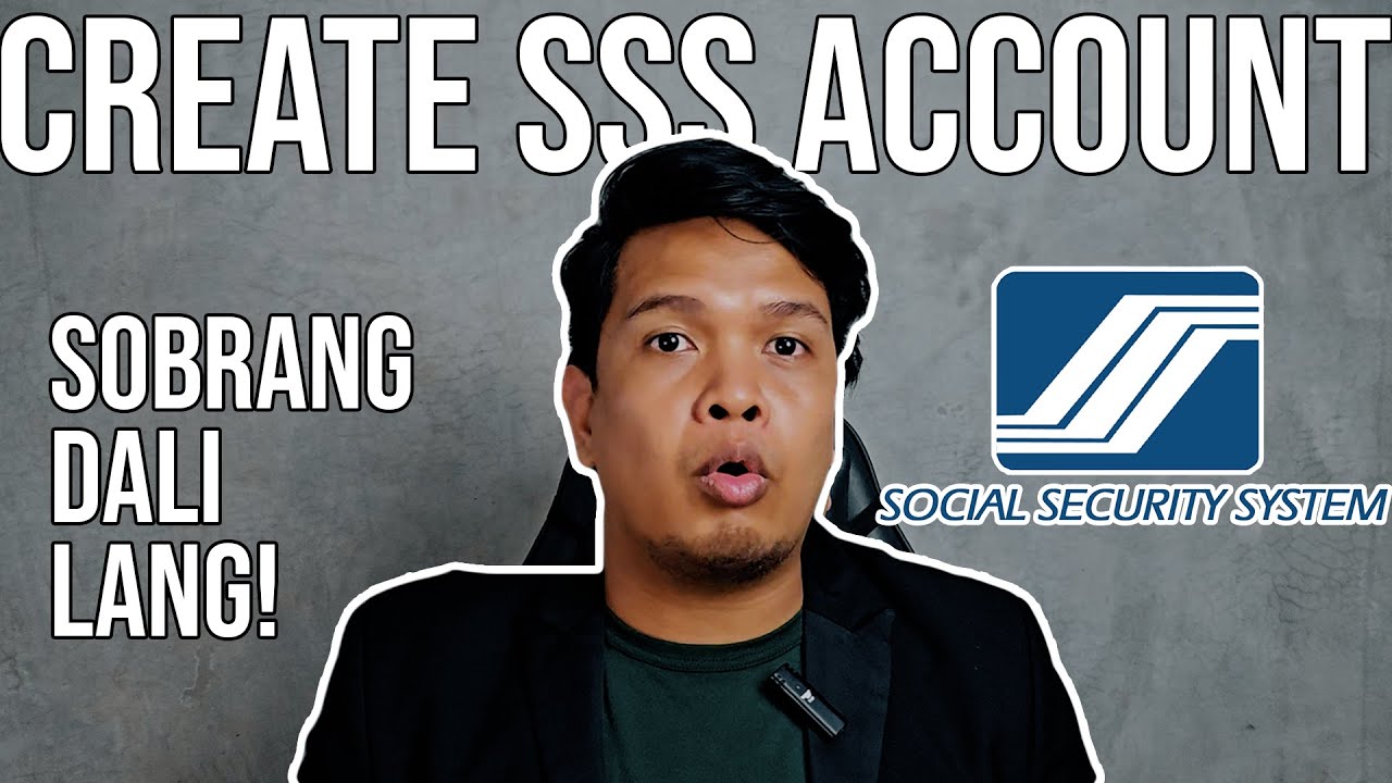 CREATE SSS ACCOUNT IN 5 MINUTES | SSS WEBSITE | PPC - YouTube