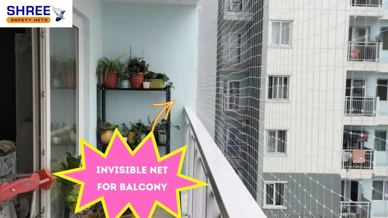 Invisible Net for Balcony - YouTube