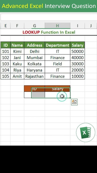LOOKUP function in excel | LOOKUP formula in excel | Relative Reference In excel excel tips ...