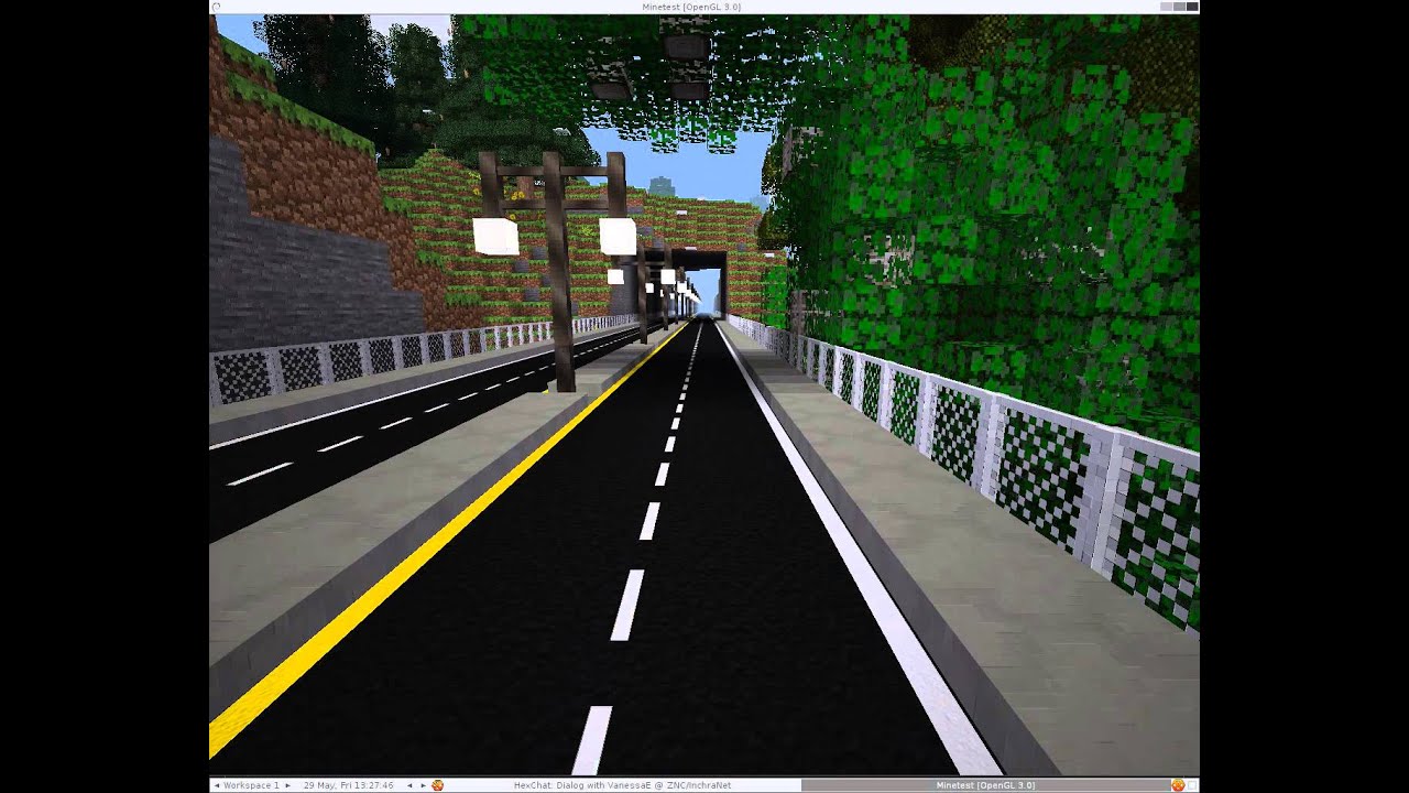 [Minetest] North Street on VE-Creative - YouTube