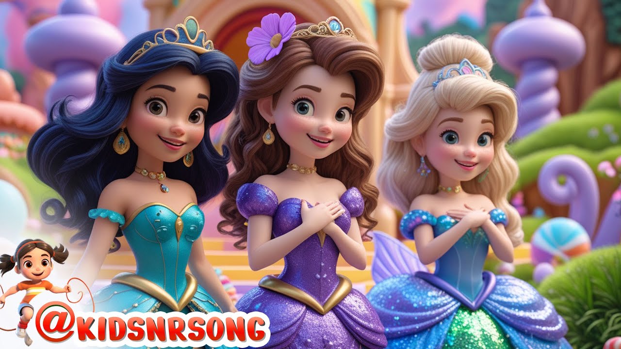 Baby Princess’s Magical Garden Kids Song | Princess Kids Nursery Rhymes ...