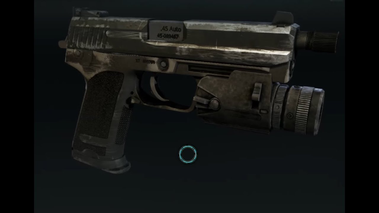 Ghost Recon Breakpoint immersive mode USP Tactical pistol combat test ...