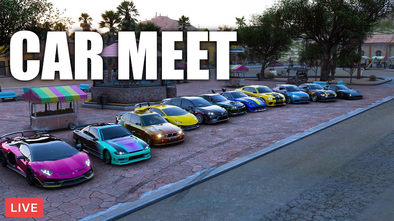 🔴Live - Forza Horizon 5 Car Meet / Epic Car Meets You Cant Miss - YouTube