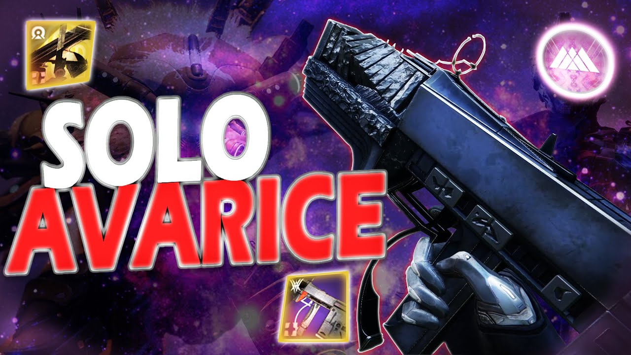Cod Player Solo Flawless Grasp Of Avarice On Destiny 2 - YouTube