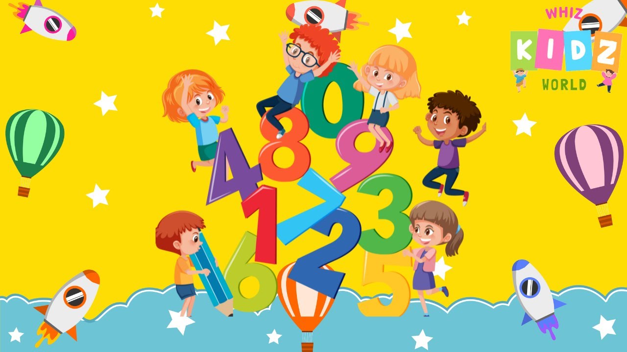 Counting Numbers from 1 to 10 - A Joyful and Educational Kids' Song ...
