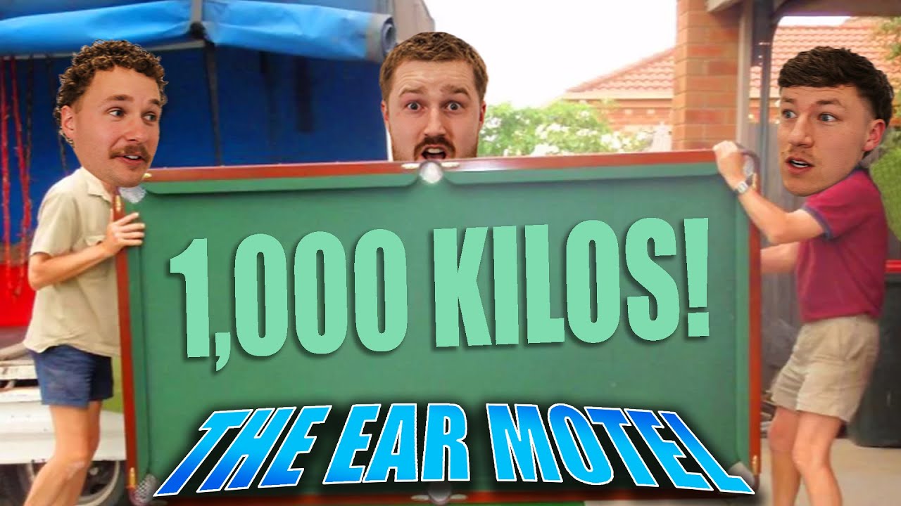 Stuck With A 1,000 Kilogram Slate Pool Table! (feat. Liam Whittle ...
