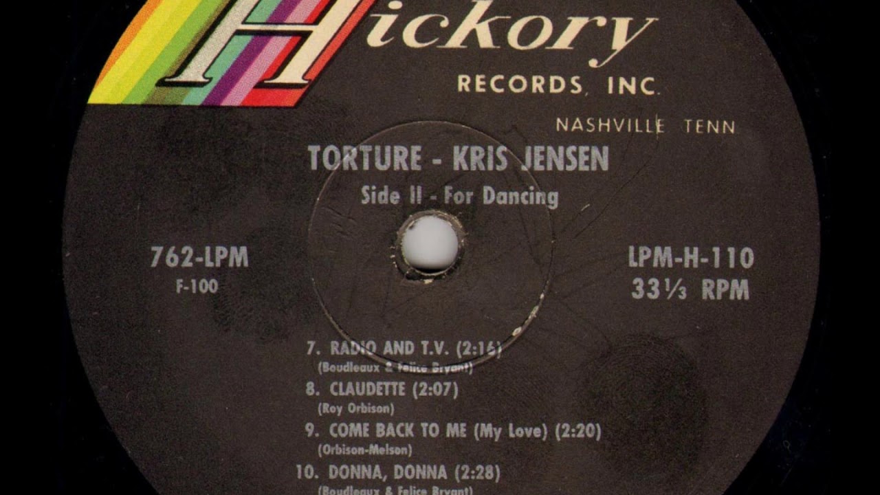 Kris Jensen 09 Come Back To Me - YouTube
