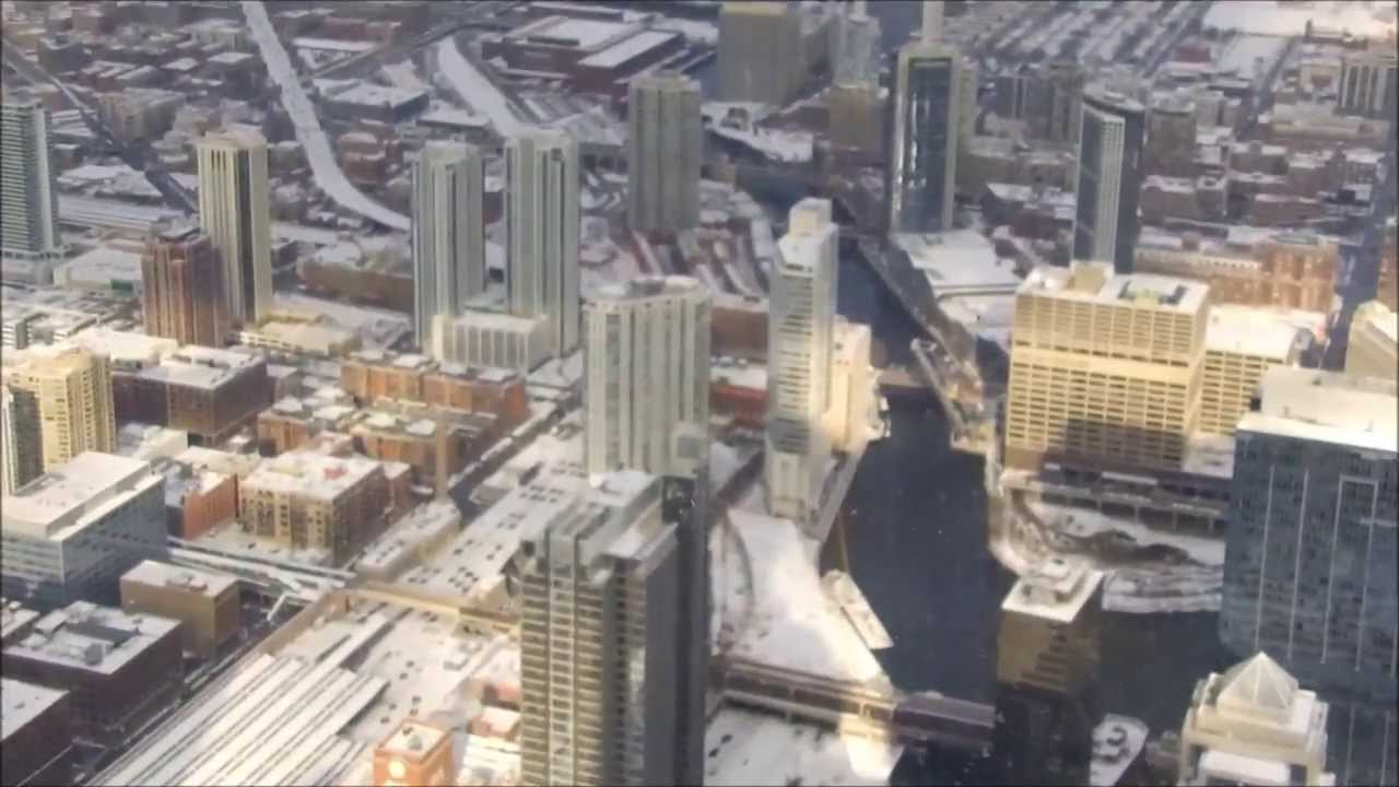 Chicago (Willis Tower Skydeck View) [12-11-2013] - YouTube