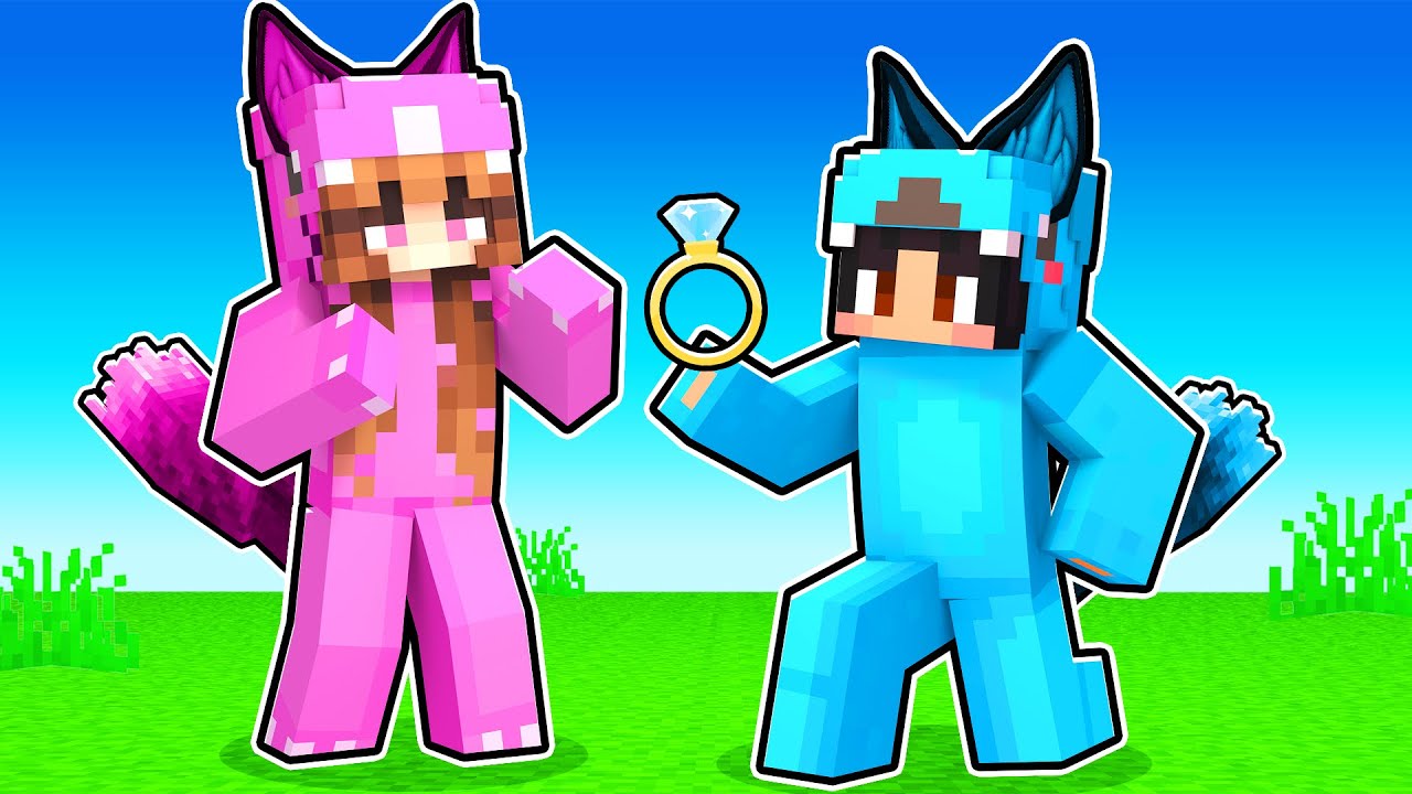 Marrying The ALPHA Wolf In Minecraft! - YouTube