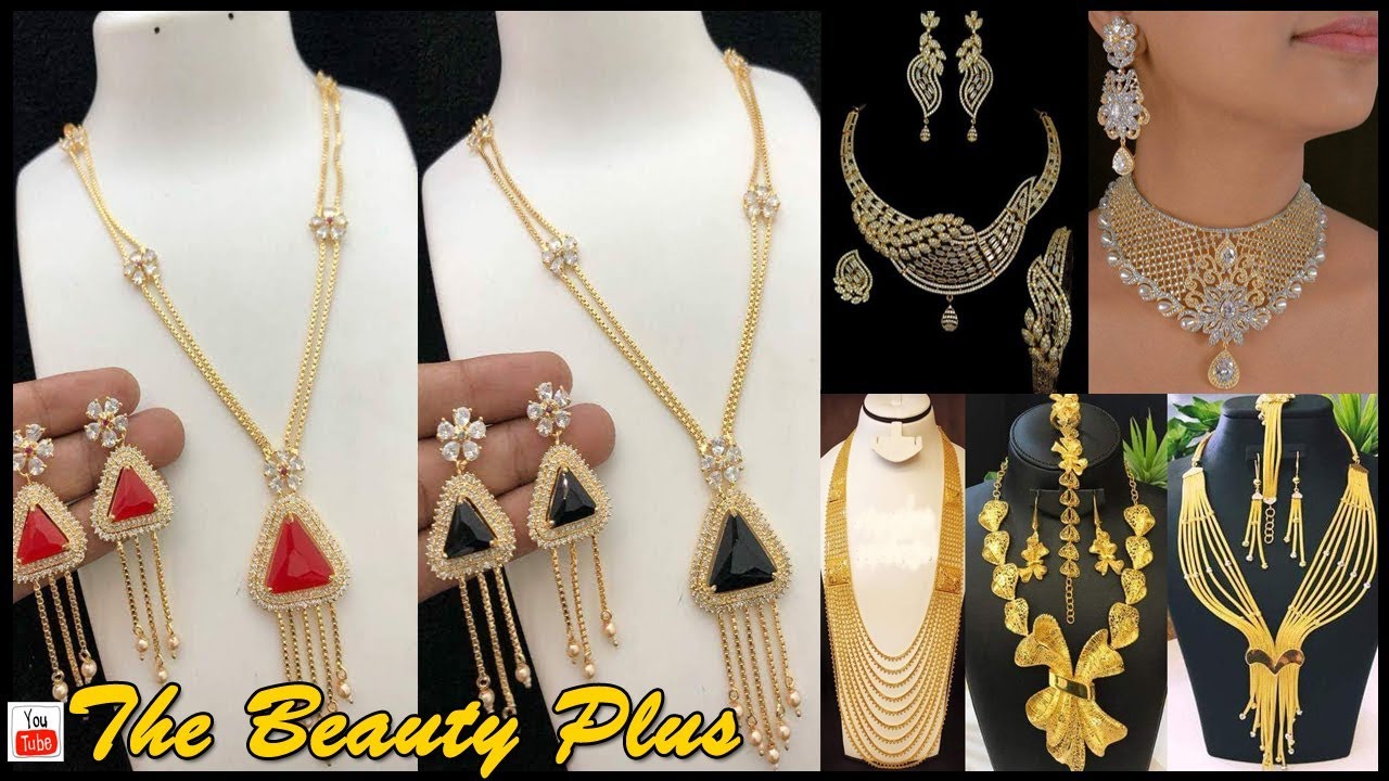 50+ Top Trending Light Weight Necklace Design // New collection ...